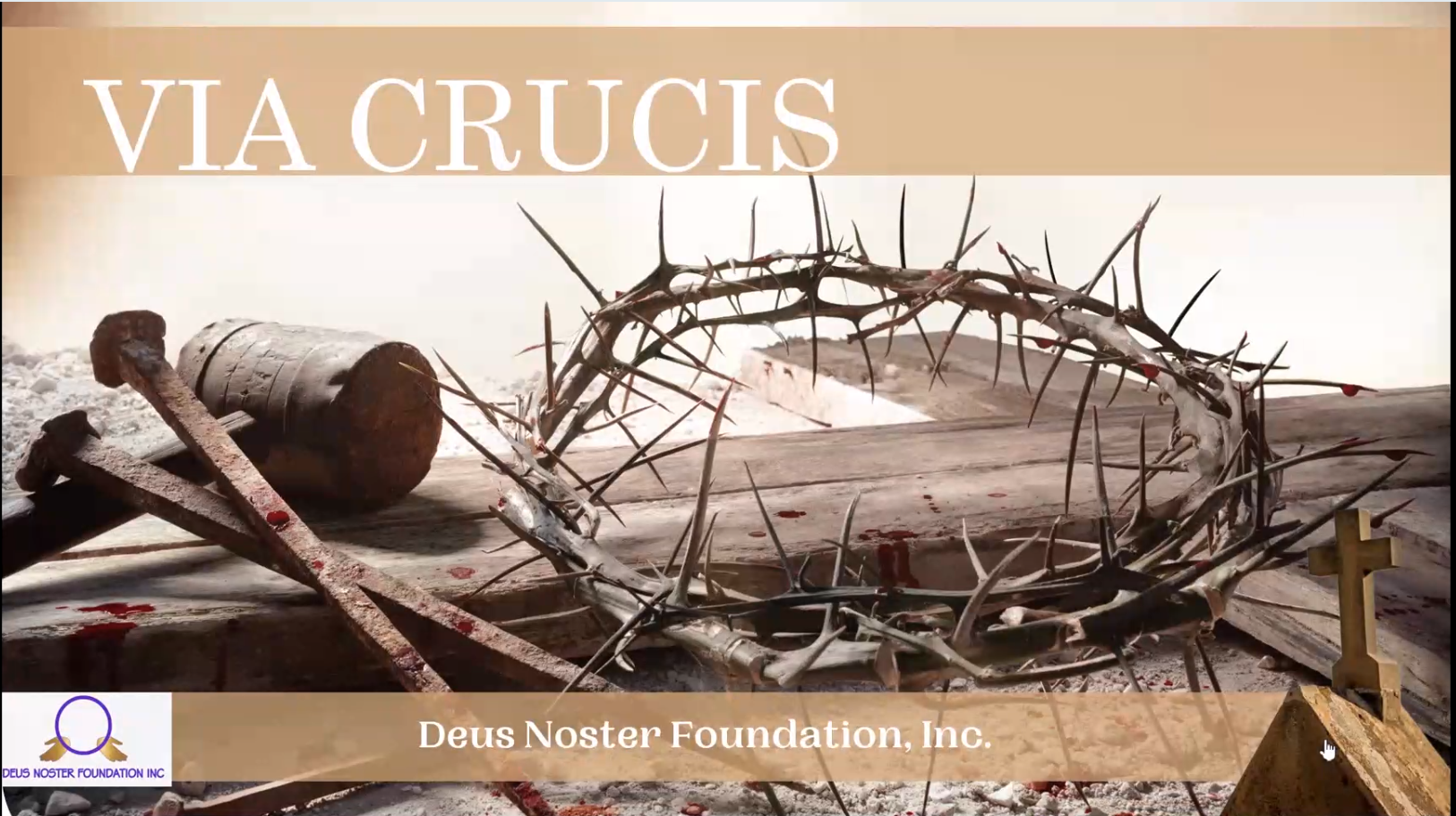 An Invitation to Walk with Christ: The Way of The Cross /Via Crucis by ...